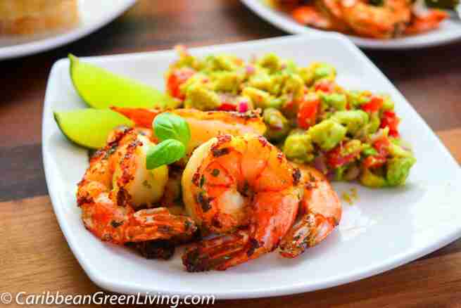 Chicken with Okra and Djon-Djon | Caribbean Green Living