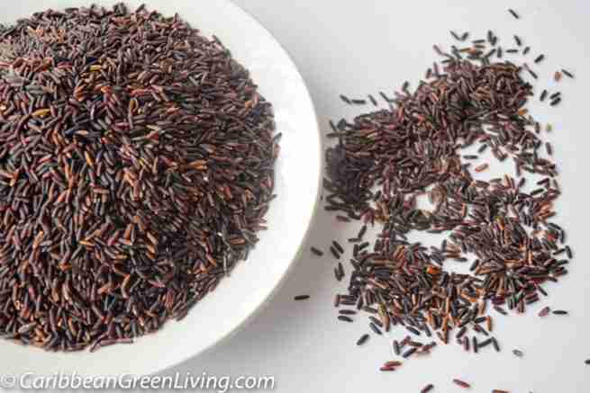 Aromatic Red Rice With Leeks And Herbs