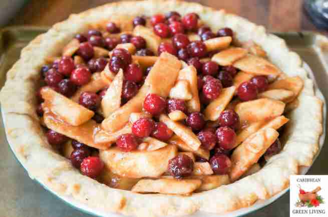 A Delicious Twist On Classic Apple Pie: Embrace The Tart With Cranberry ...