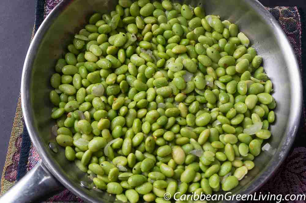 Spicy Shelled Edamame Beans, A Quick And Easy Snack