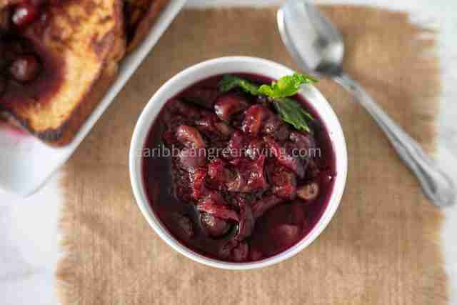 Simple Fruit Compote With Stone Fruits And Berries