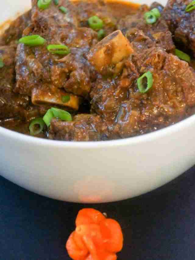Tasty And Spicy Rum Braised Short Beef Ribs
