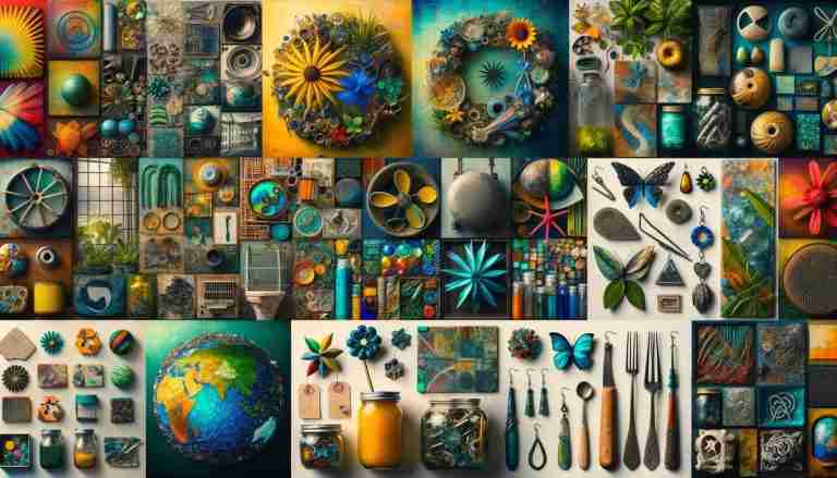 Caribbean Upcycling Art